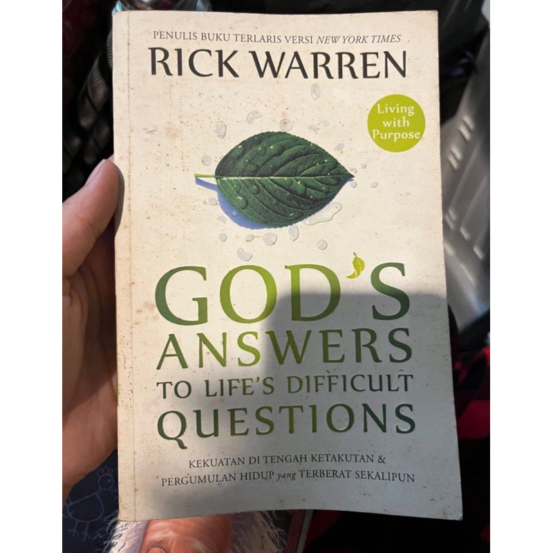 Jual buku rick warren dll | Shopee Indonesia