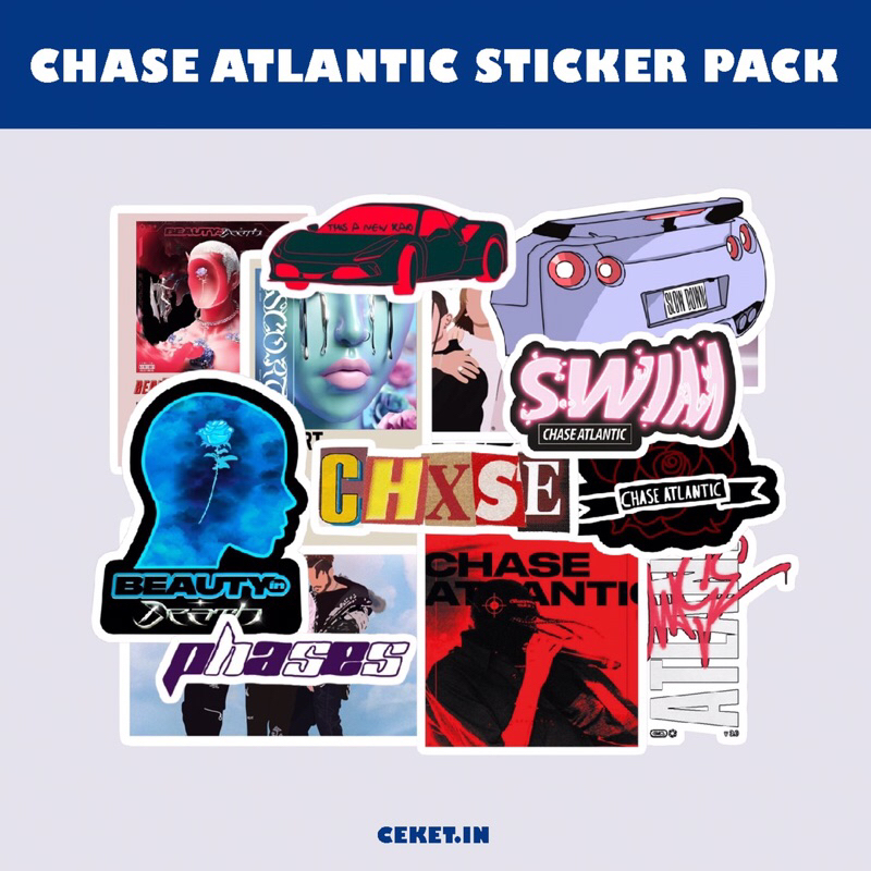 Jual Chase Atlantic Sticker Pack (15pcs) | Shopee Indonesia