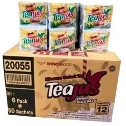 Jual TEA JUS ALL VARIAN 1 DUS (isi 6 pack 360 sachet) | Shopee Indonesia