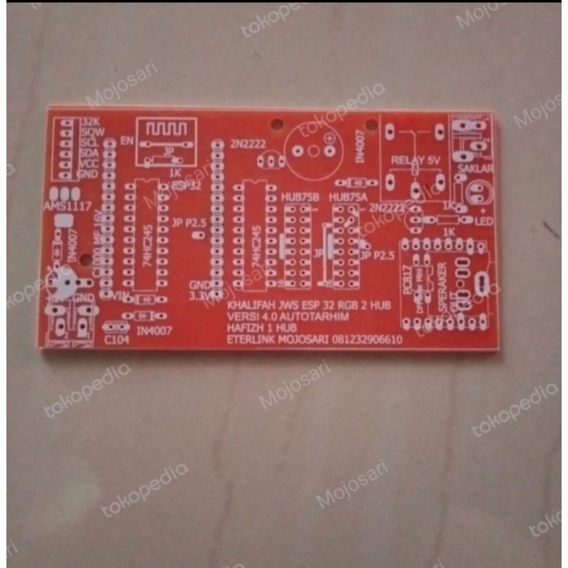 Jual pcb jws rgb esp32 dua hub | Shopee Indonesia