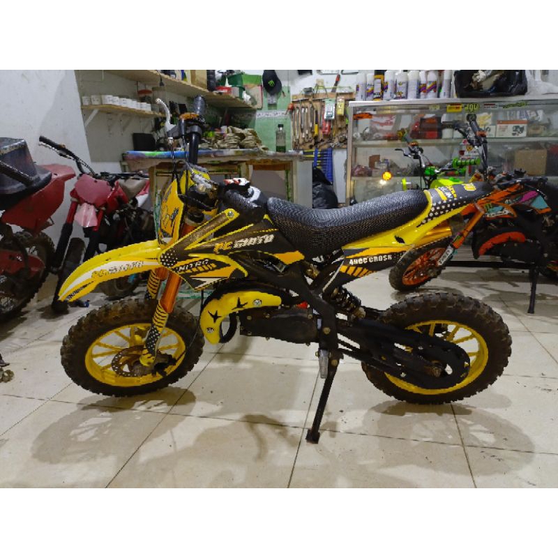 Jual Motor Mini Trail Mini PC Moto 2 tak 50 cc | Shopee Indonesia
