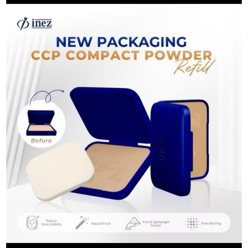 Jual Inez refill compact powder Ori (New case) | Shopee Indonesia