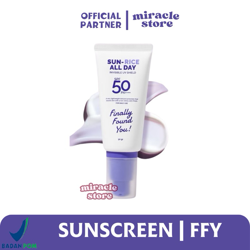 Jual [MIRACLE STORE] FFY Finally Found You! SUN-RICE ALL DAY Invisible ...
