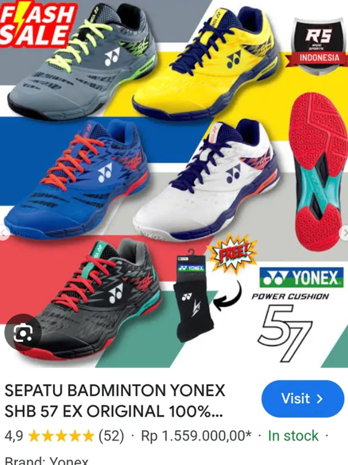 Jual Yonex SHB 57 Original | Shopee Indonesia