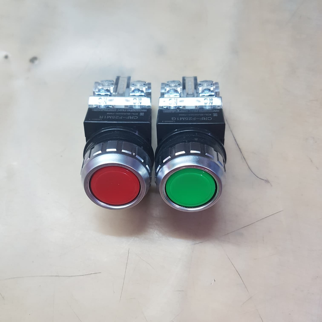Jual HANYOUNG NUX PUSH BUTTON 25 MM CRF-F25 / TOMBOL TEKAN 25MM ...