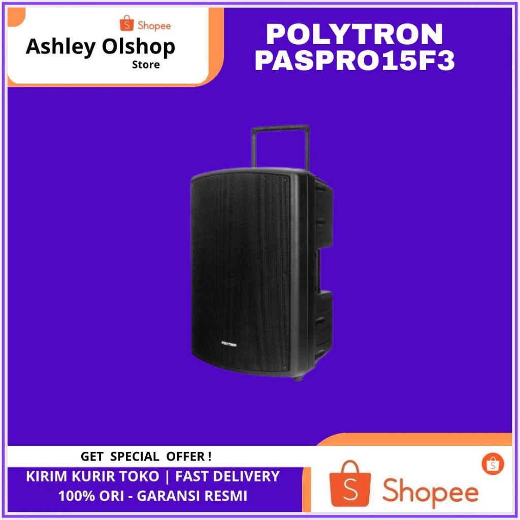 Jual Polytron PAS PRO15F3 Speaker Portable Bluetooth Karaoke Polytron ...