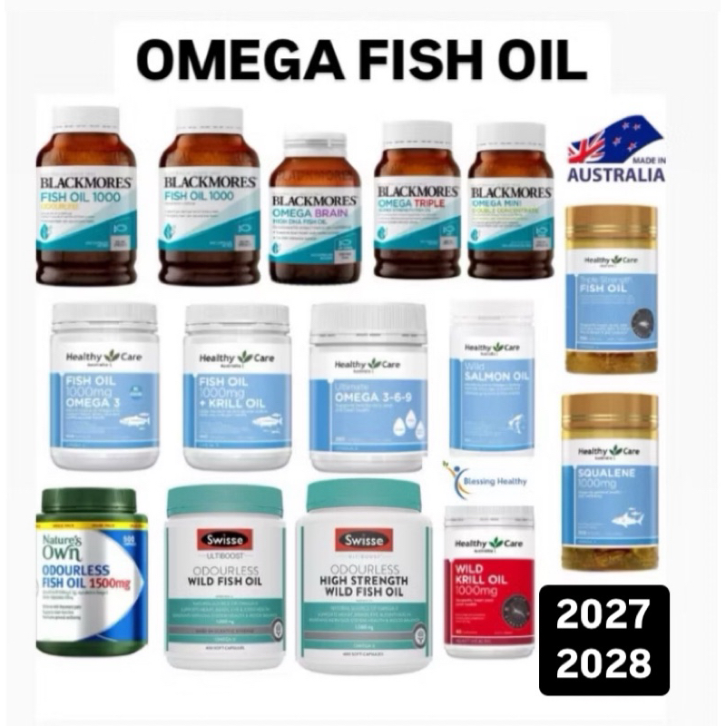 Jual Healthy Care Fish Oil Omega 3 400 Capsules Healthy Care Omega 369 ...