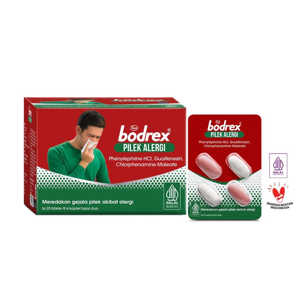 Jual Bodrex Pilek Alergi isi 4 tablet | Shopee Indonesia