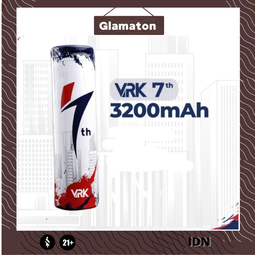 Jual BATTERY VRK 3200mAh 18650 SPECIAL ANNIVERSARY KE-7 VRK AUTHENTIC ...