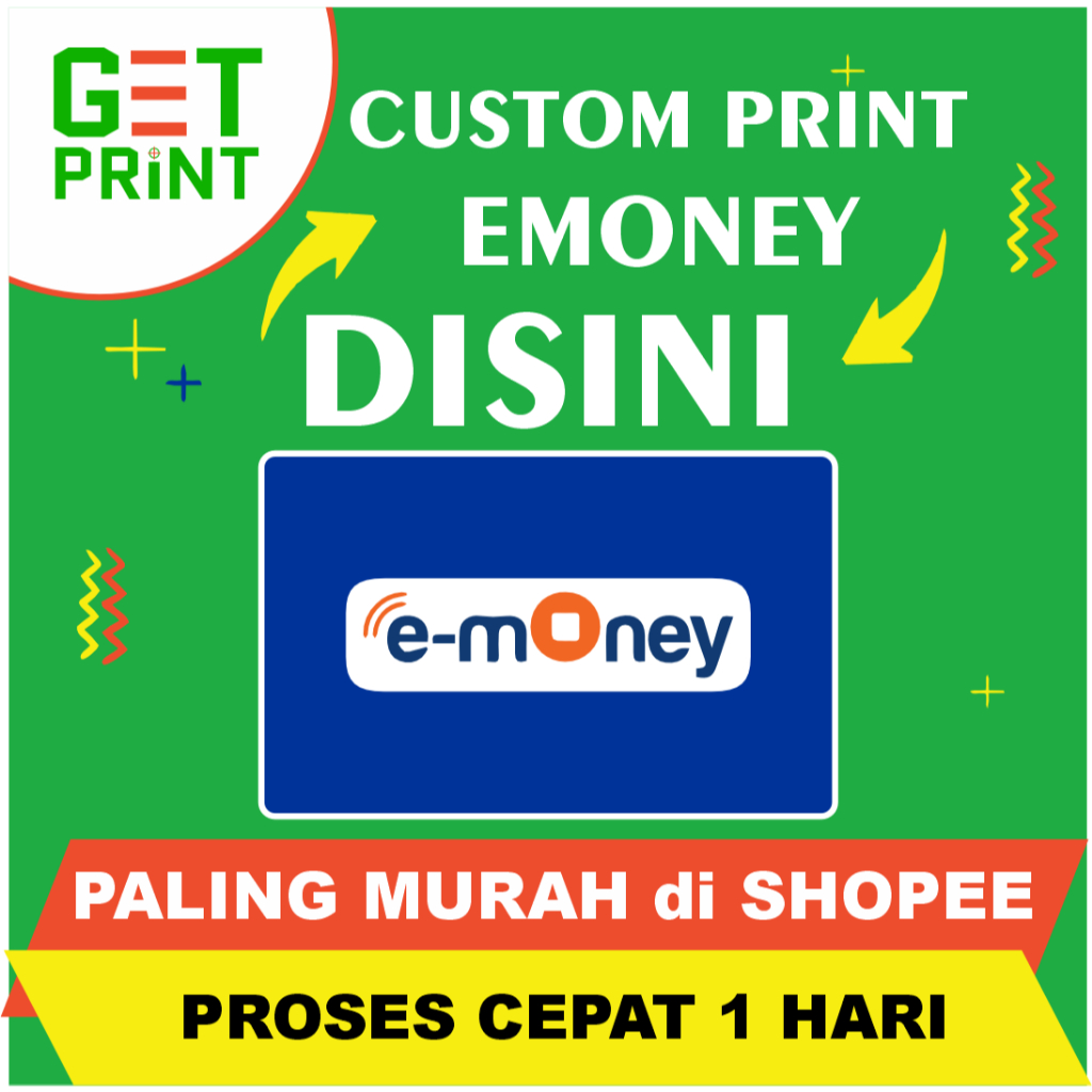 Jual CUSTOM PRINT UV KARTU E MONEY E TOLL MANDIRI 1 SISI ATAU 2 SISI | Shopee Indonesia