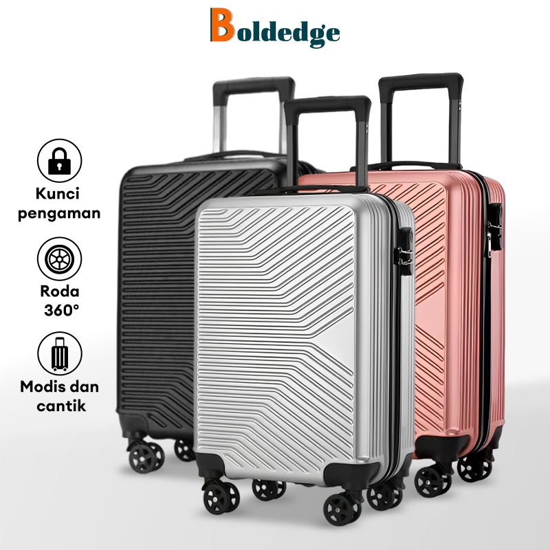 Jual BoldEdge Koper 24 inch 20 inch Travel Koper Kabin Hardcase Ringan ...