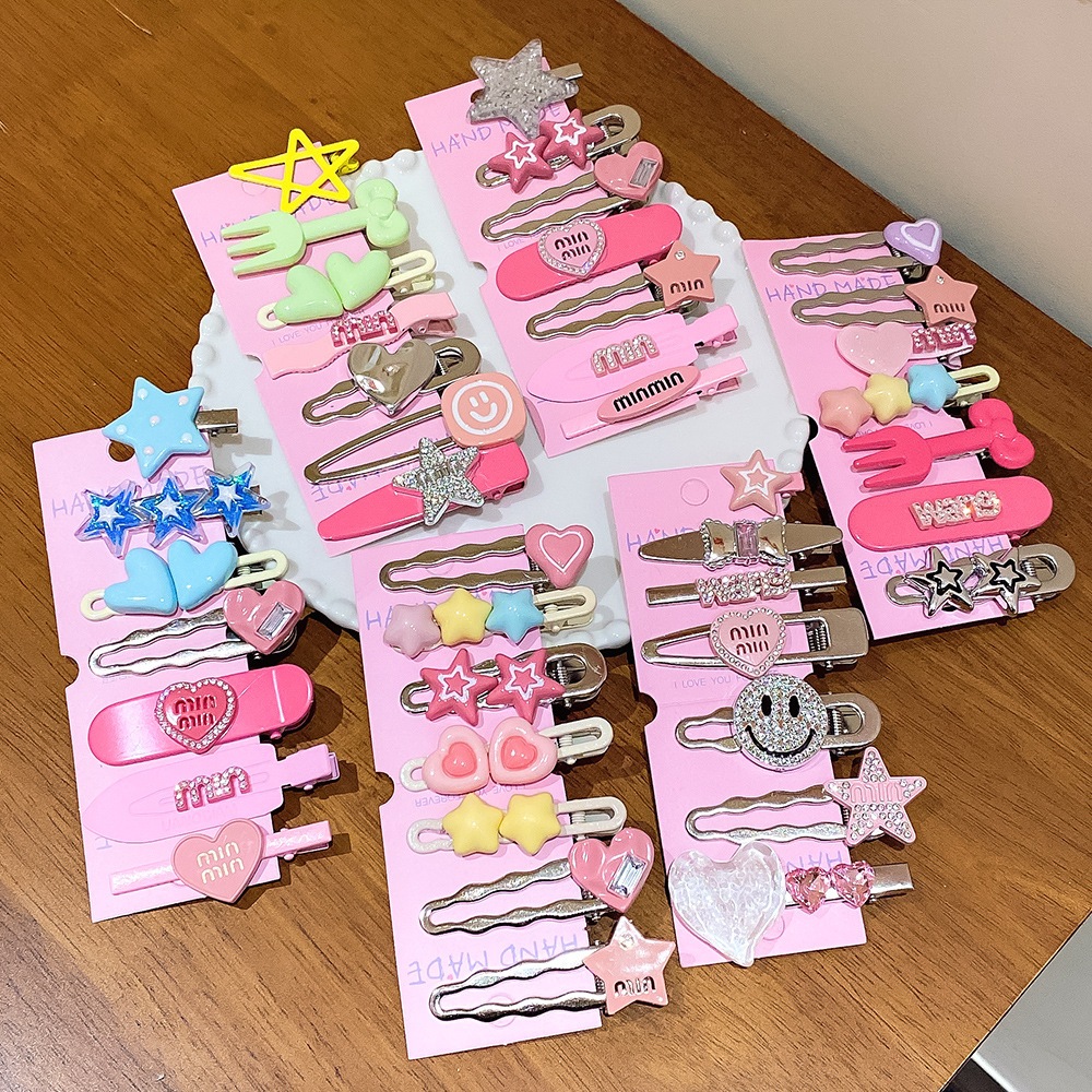 Jual MMC- 7PC/Set Jepit Rambut Korea / Jepit Rambut Y2K Fashion ...