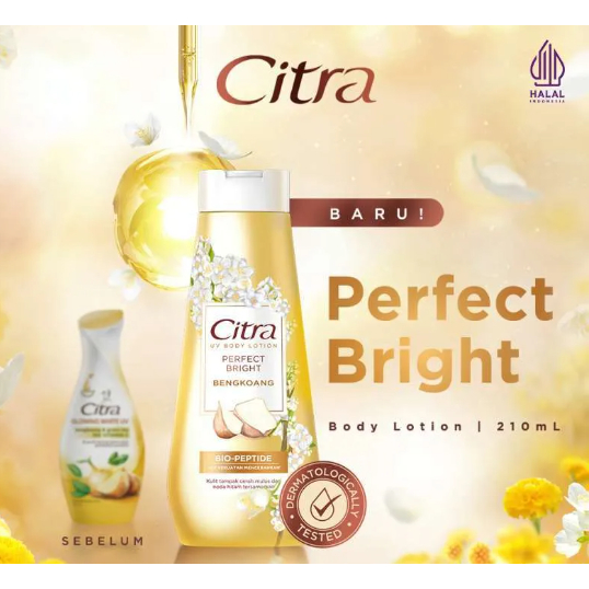 Jual CITRA HAND & BODY LOTION NATURAL GLOWING WHITE UV 110ML ( BENGKOANG ) | Shopee Indonesia