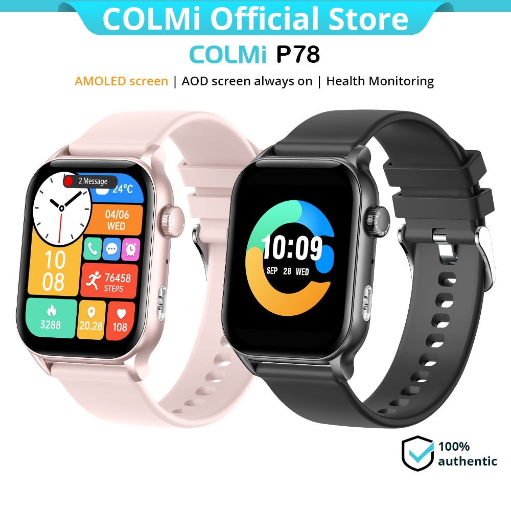 Jual COLMI P78 Smartwatch| 1.95-inch AMOLED screen | IP68 waterproof ...