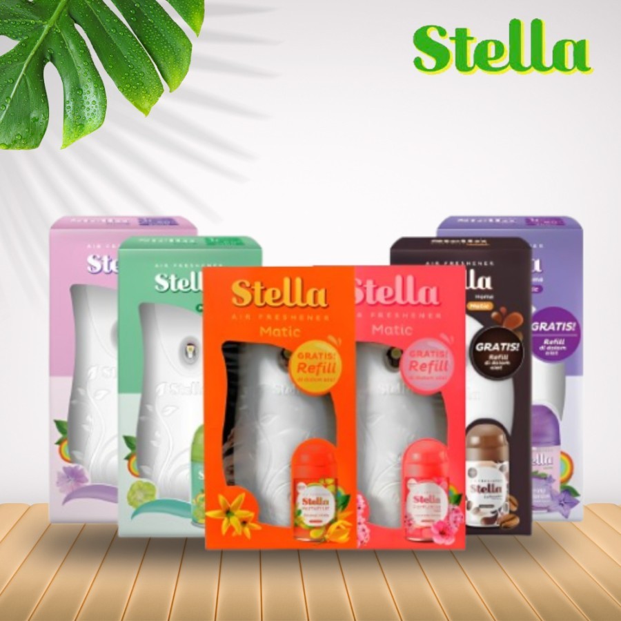 Jual STELLA AIR FRESHENER HOME MATIC BOX SET (FREE REFILL DI DALAM ALAT ...
