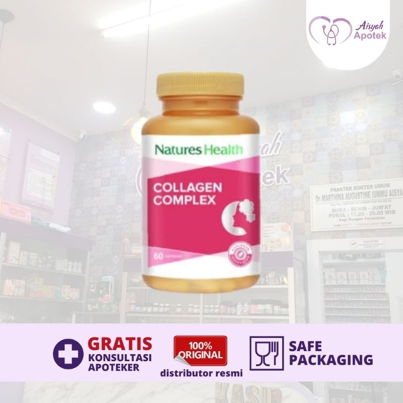 Jual nature's health collagen complex 60 kapsul | Shopee Indonesia