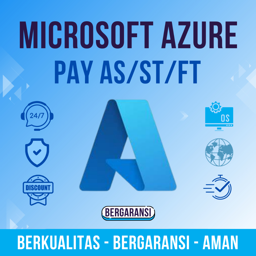Jual MICROSOFT AZURE PAY AS / STUDENT / FREE TRIAL BERGARANSI | Shopee ...