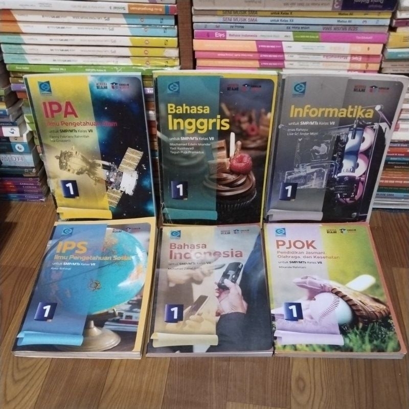 Jual BUKU PAKET SMP/MTS KELAS 7,8,9 Kurikulum Merdeka GRAFINDO MEDIA PRATAMA - Ipa Bahasa ...