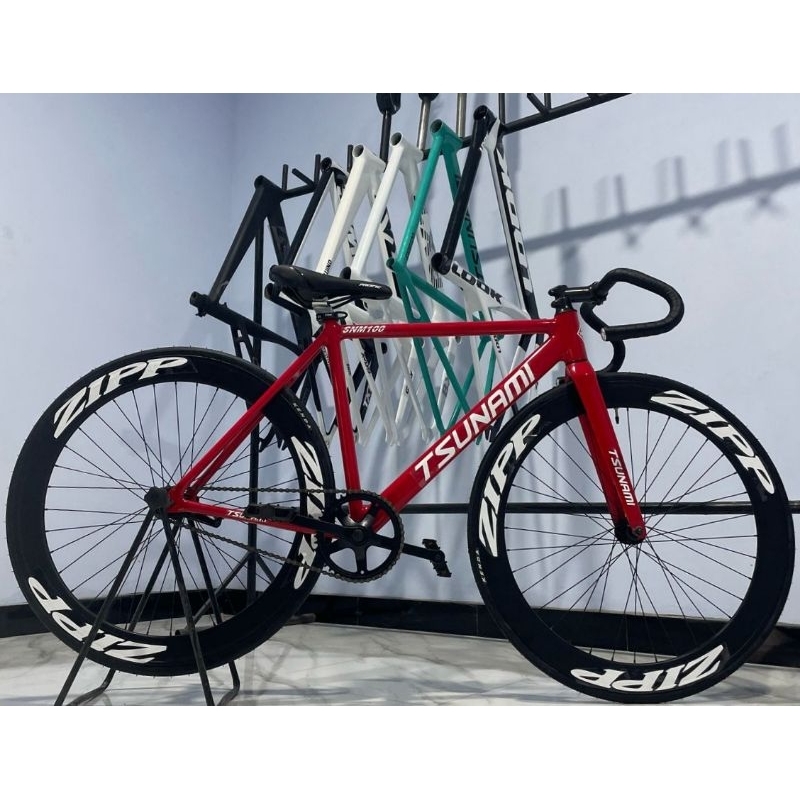 Jual Fixie Tsunami Snm 100 Warna Merah Murah Meriah Siap Pakai ~ Warna ...