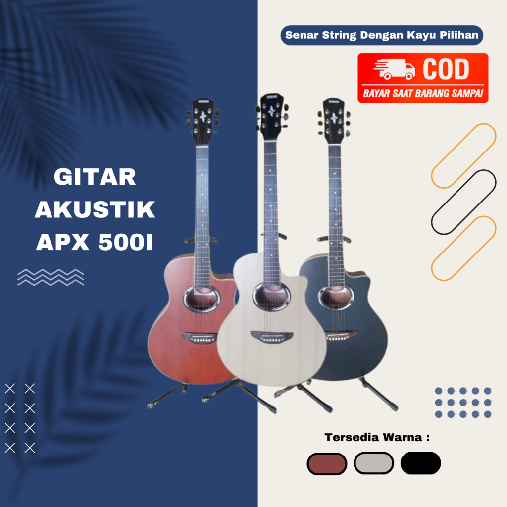 Jual Gitar akustik apx 500i tanam besi | Shopee Indonesia