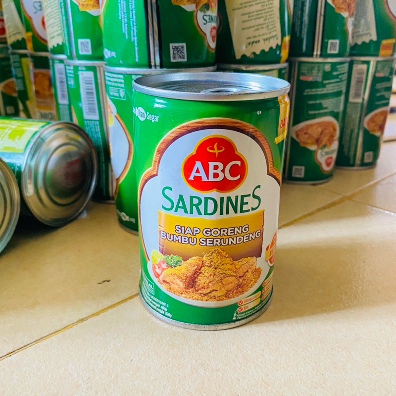 Jual Sarden Bumbu Serundeng ABC 400g - ED DEC 2025 - Baca Deskripsi | Shopee Indonesia