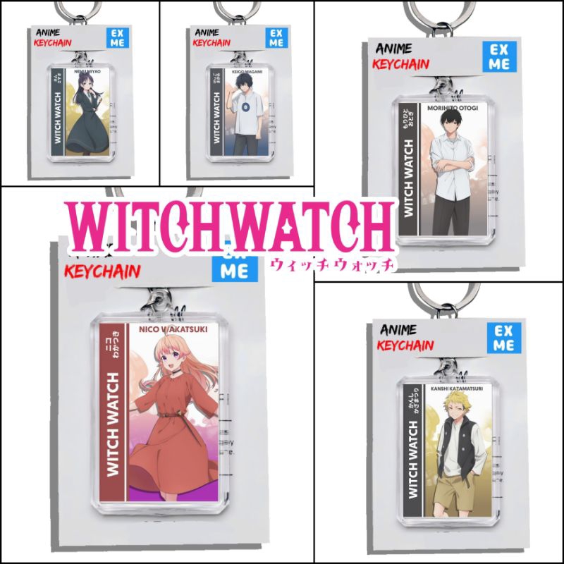 Jual Gantungan Kunci Witch Watch - Keychain Witch Watch - Ganci Anime ...