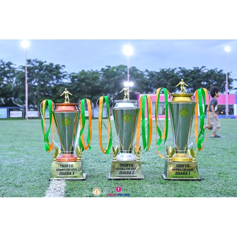 Jual trophi piala champions / trophy piala custome stainless / trophy ...