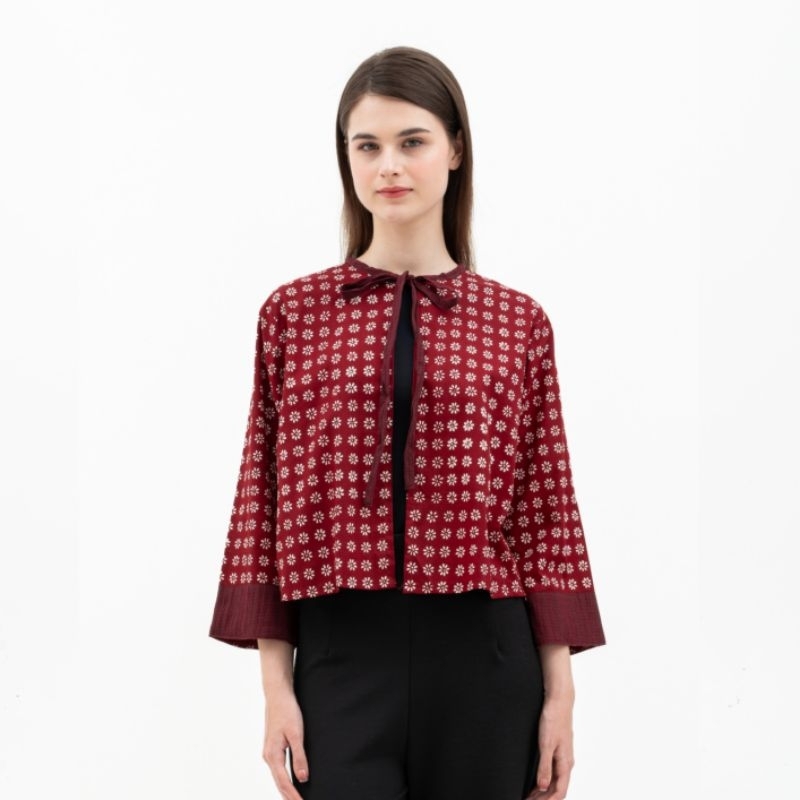 Jual Dhevani Outer / Outer Batik / Luaran Batik / Blazer Batik / Bolero Batik | Shopee Indonesia