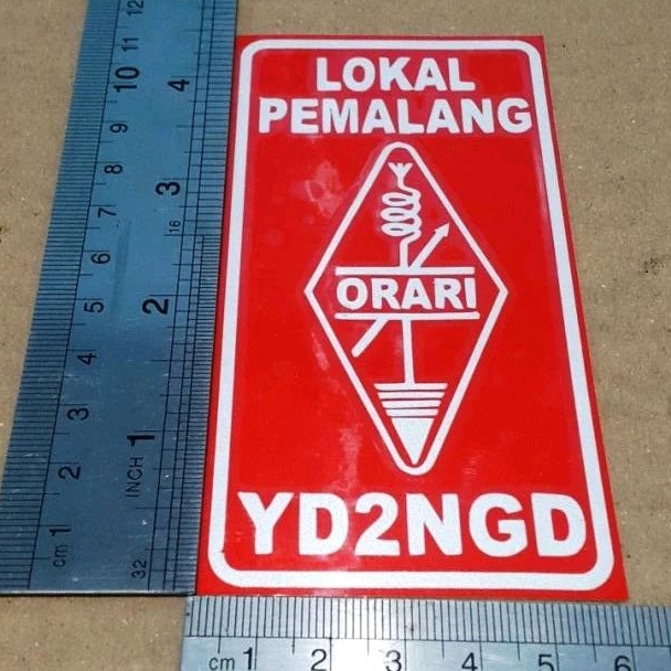 Jual LOGO CALLSIGN ORARI LOKAL...... | Shopee Indonesia