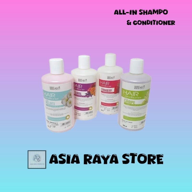 Jual All-in shampo dan conditioner| shampo salon | Shopee Indonesia