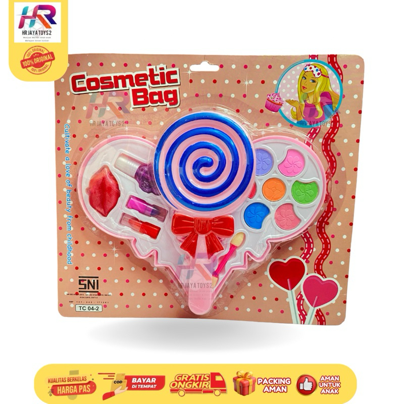 Jual MAINAN ANAK PEREMPUAN MAKEUP BENTUK LOLIPOP | Shopee Indonesia