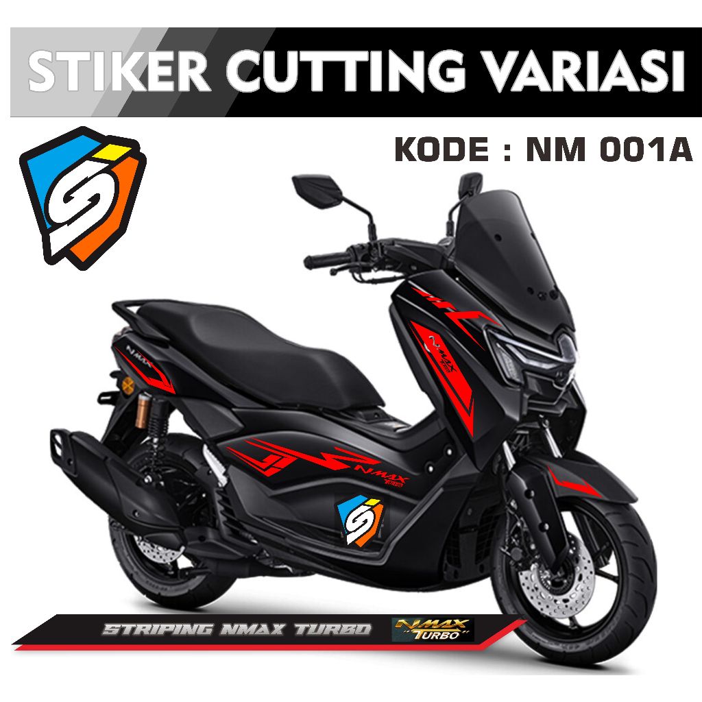 Jual Striping Sticker cutting NMAX TURBO 2025 kode NM 001 | Shopee Indonesia