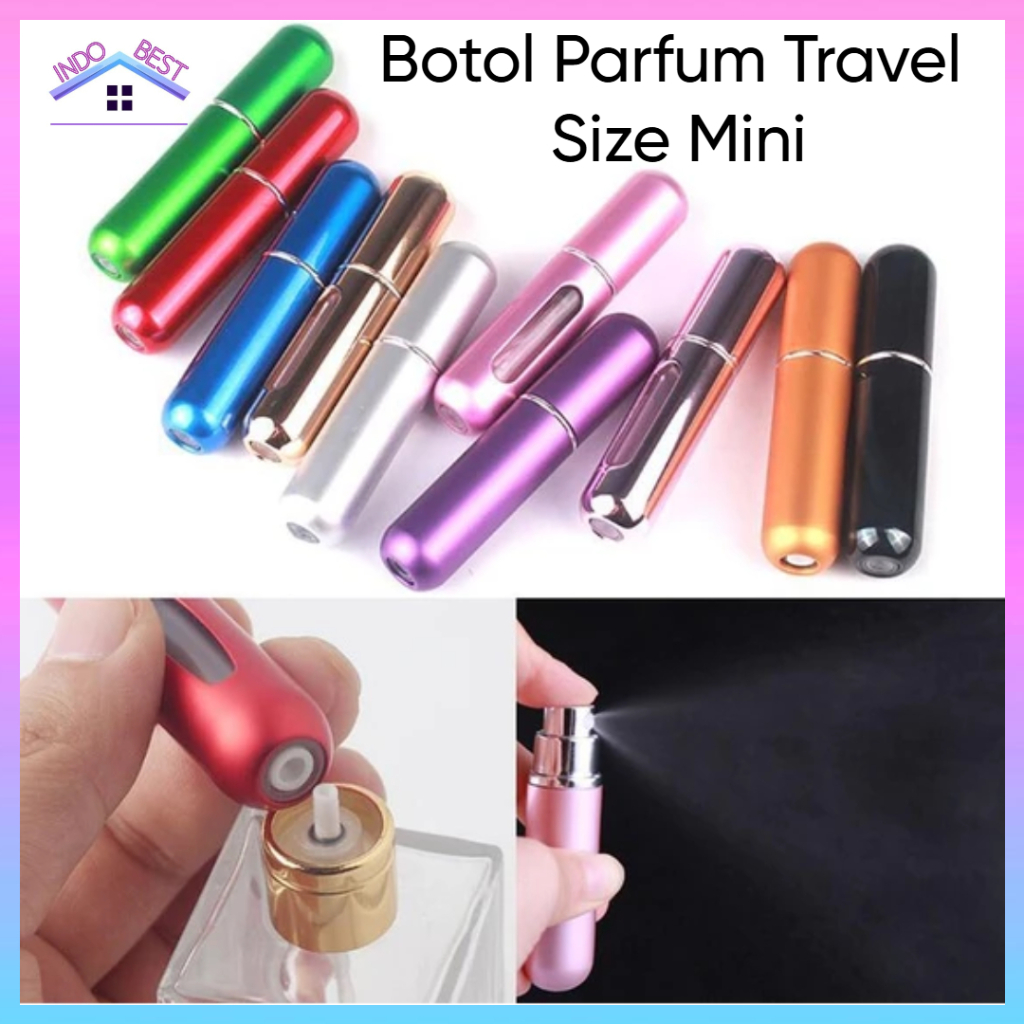 Jual IB Botol Parfum Travel Size Mini Botol Parfum Isi Ulang Botol Parfum Refill Spray 5ml ...