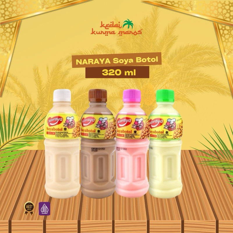 Jual Naraya Soya Botol 320ml, Susu Kacang Kedelai | Shopee Indonesia