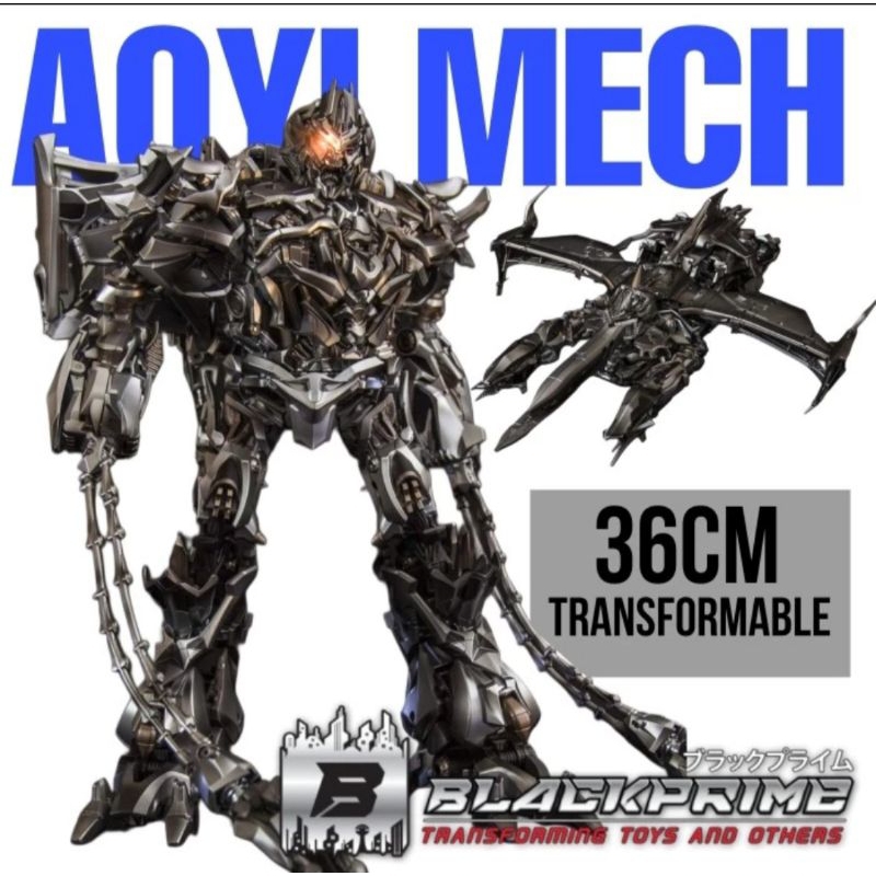 Jual Aoyi LS-12 Megatron TFTM BMB LS12 Mainan Robot Jet Pesawat Terbang ...