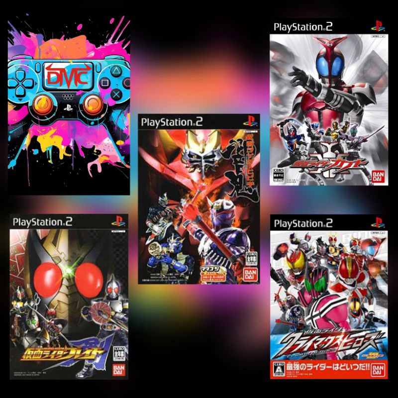 Jual KASET PS2 KAMEN RIDER DAN MASKED RIDER | Shopee Indonesia