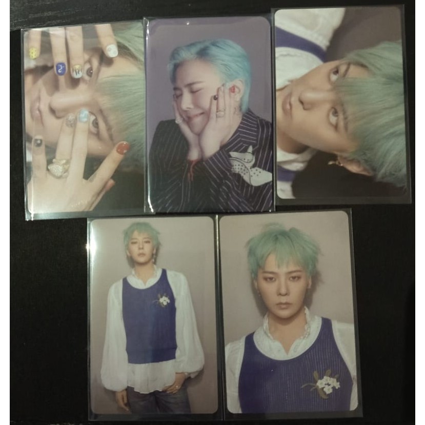 Jual PC G-dragon Photocard Gdragon Bigbang G dragon Official | Shopee ...