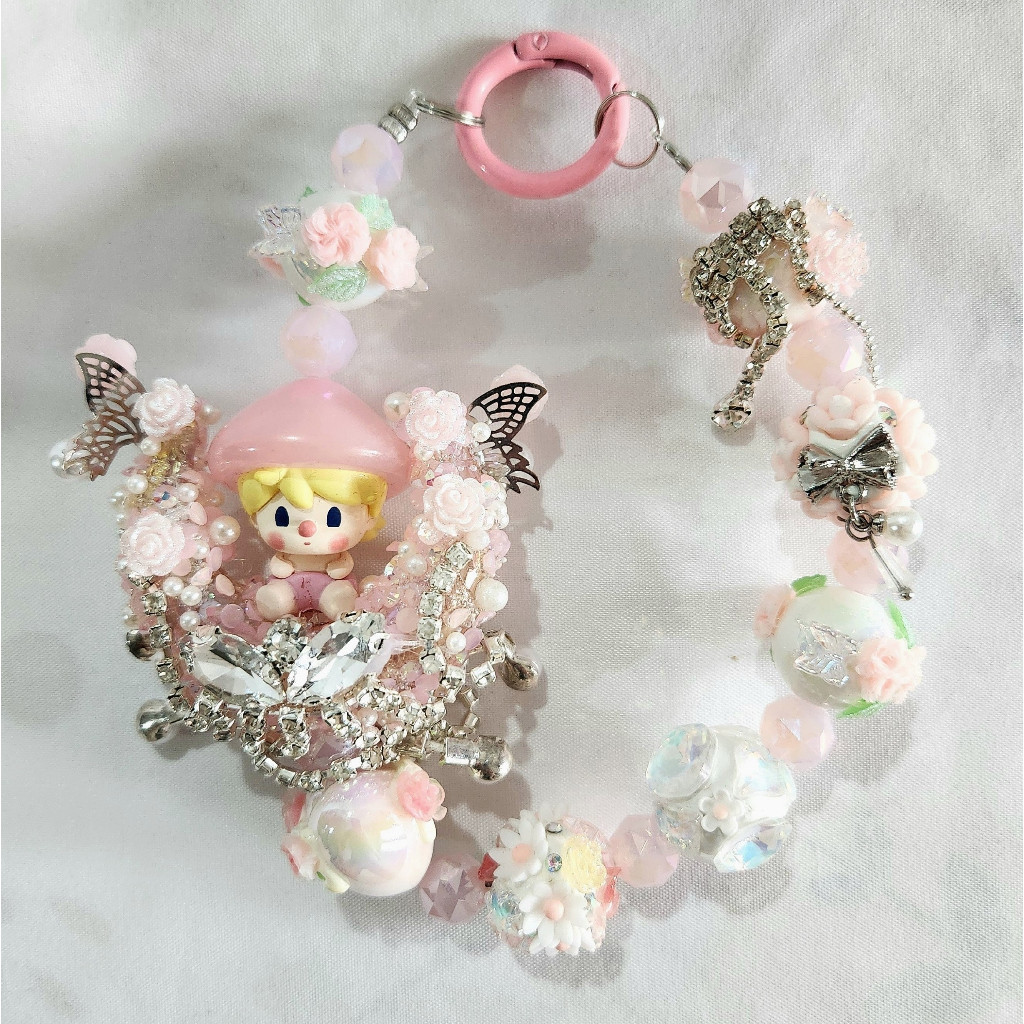 Jual Strap Handphone and Bag Charm mofusand sweetbean dimo spongebob ...