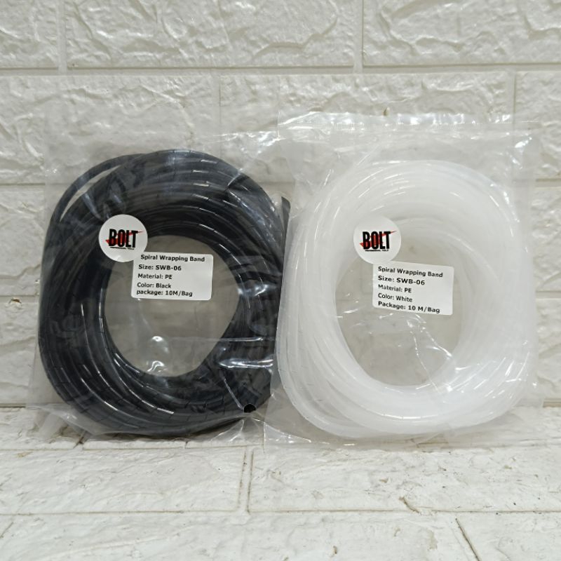 Jual Kabel Spiral 6/8/10/12 Ks6 Ks8 Ks10 Ks12 Pelindung Kabel Spiral 10 ...