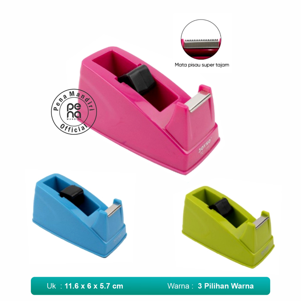 Jual Tape Dispenser Cutter Joyko TD 102 Tempat Pemotong Solasi Isolasi ...