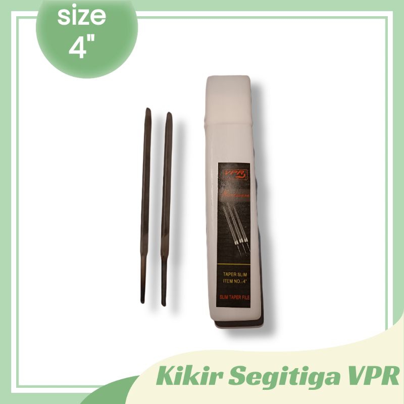 Jual VPR kikir segi tiga kikir geraji kayu 4" | Shopee Indonesia