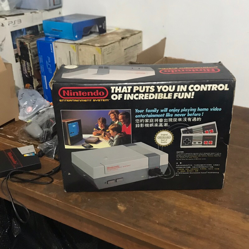 Jual Nintendo Entertainment System NES Full set game stik original ...