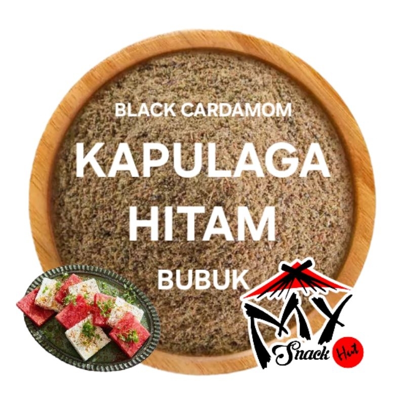 Jual KAPULAGA HITAM BUBUK 25GR BLACK CARDAMOM BROWN AMOMUM TSAOKO HILL ...