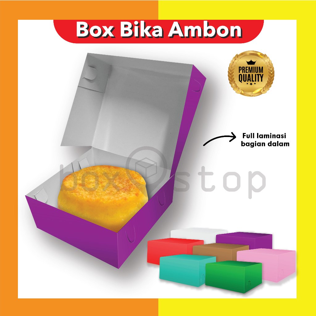 Jual Box Kue BIKA AMBON Tebal Eksklusif | Shopee Indonesia