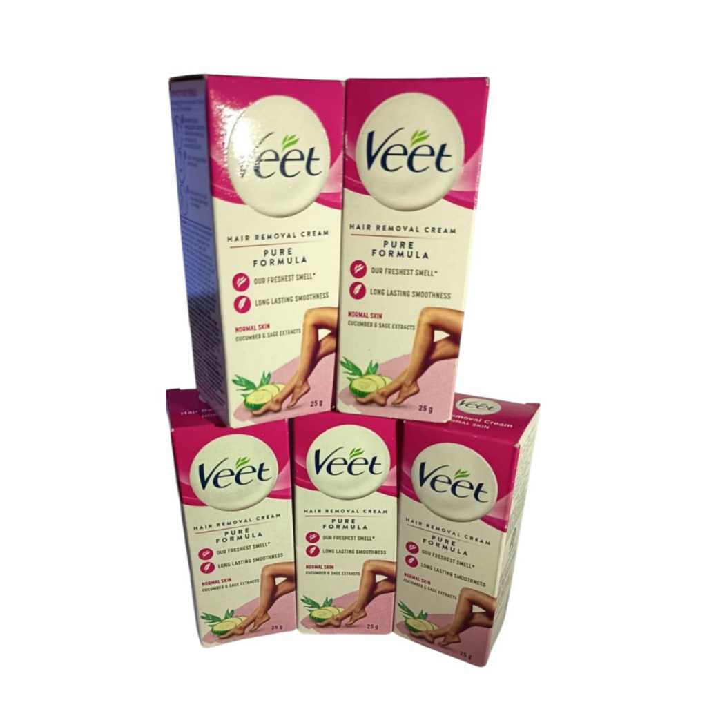 Jual Veet Hair Removal Cream Normal Skin 25gr / 60gr | Shopee Indonesia