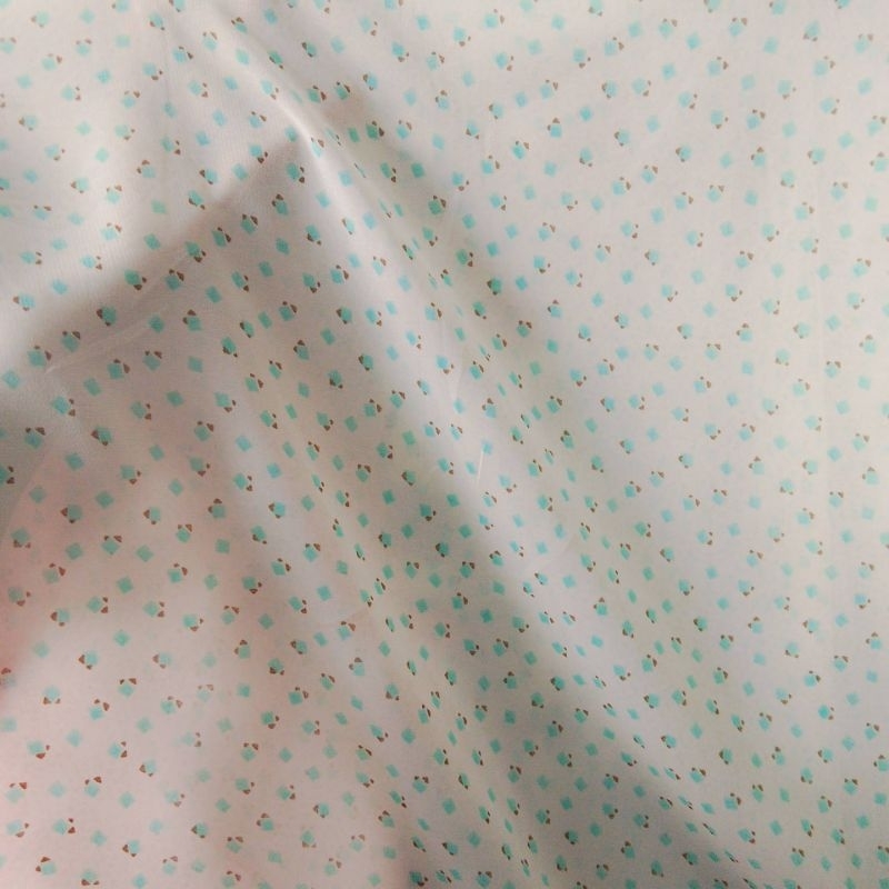 Jual kain sifon motif bunga soft - kain sifon motif - kain bahan sifon ...