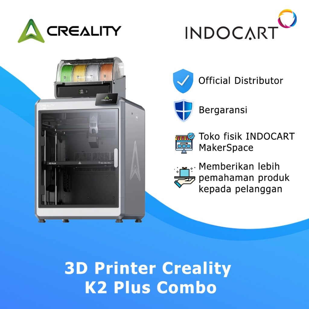 Jual 3D Printer Creality K2 PLUS COMBO BIG SIZE Multi Colour 3D Printer ...