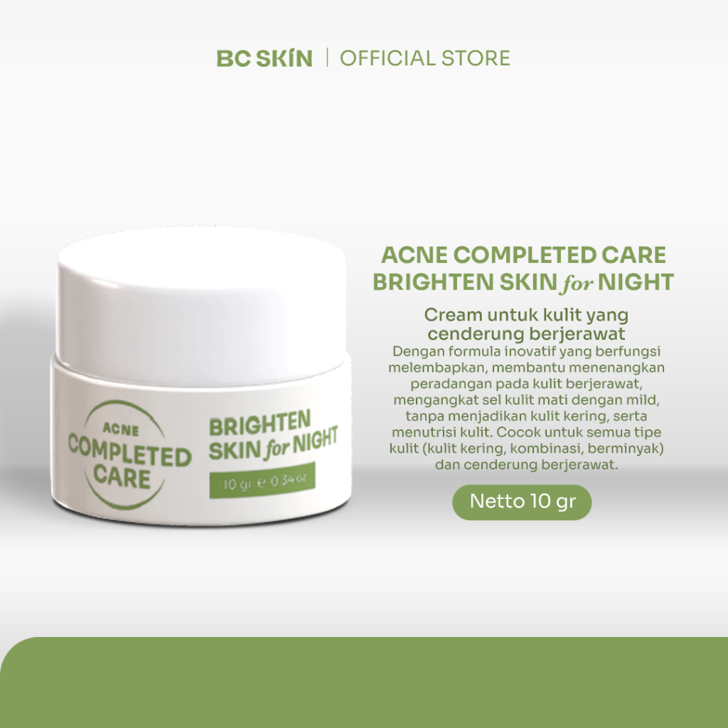 Jual Acne Completed Care Brighten Skin for Night | Shopee Indonesia
