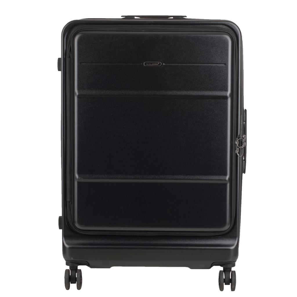 Jual Koper Hardcase Kalibre Luggage Black L 28 inch 930124000 | Shopee ...