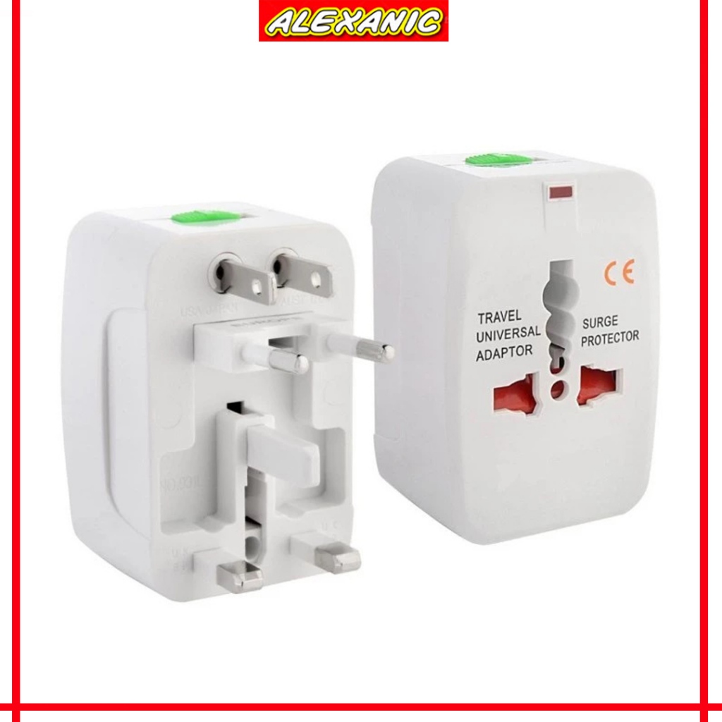 Jual Universal Travel Adapter EU UK US Plug | Colokan Universal Travel ...